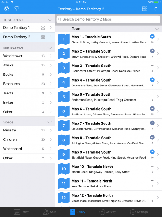 Territory Helper for iOS :: Territory Management via ServicePlanner Mobile App